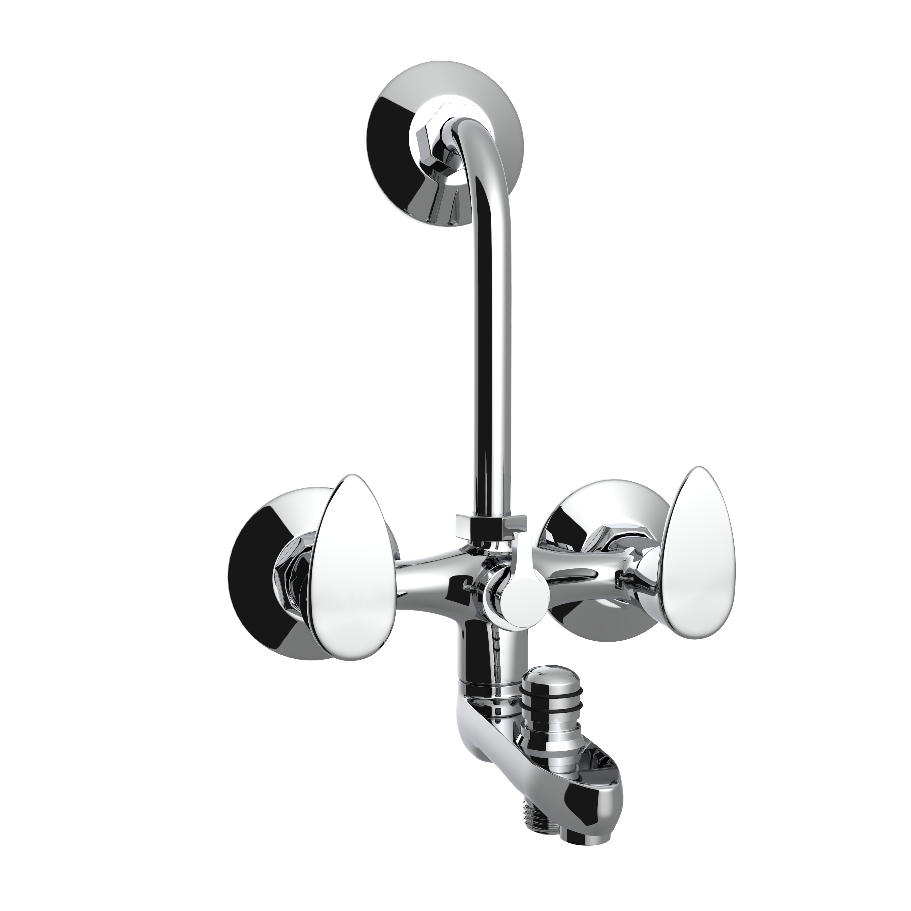 ARC WALL MIXER 3 IN 1 WITH BEND